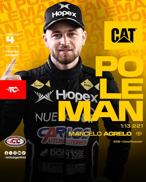 TC: EN TOAY POLE PARA MARCELO AGRELO con TOYOTA, LANDA 7º y LAMBIRIS 14 ...
